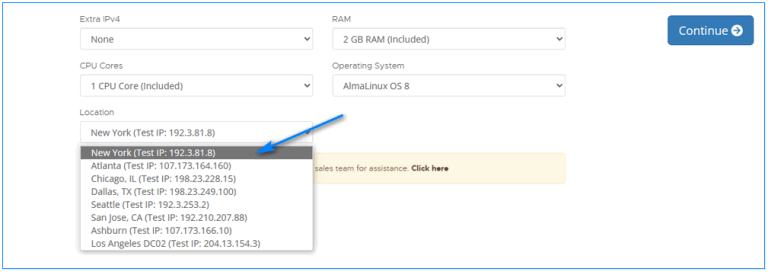 RackNerd测试IP/文件及如何选择机房 - RackNerd中文网